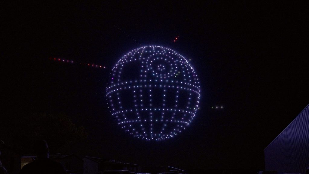 First Look at Disney Dreams That Soar Drone Show at Disney Springs ...